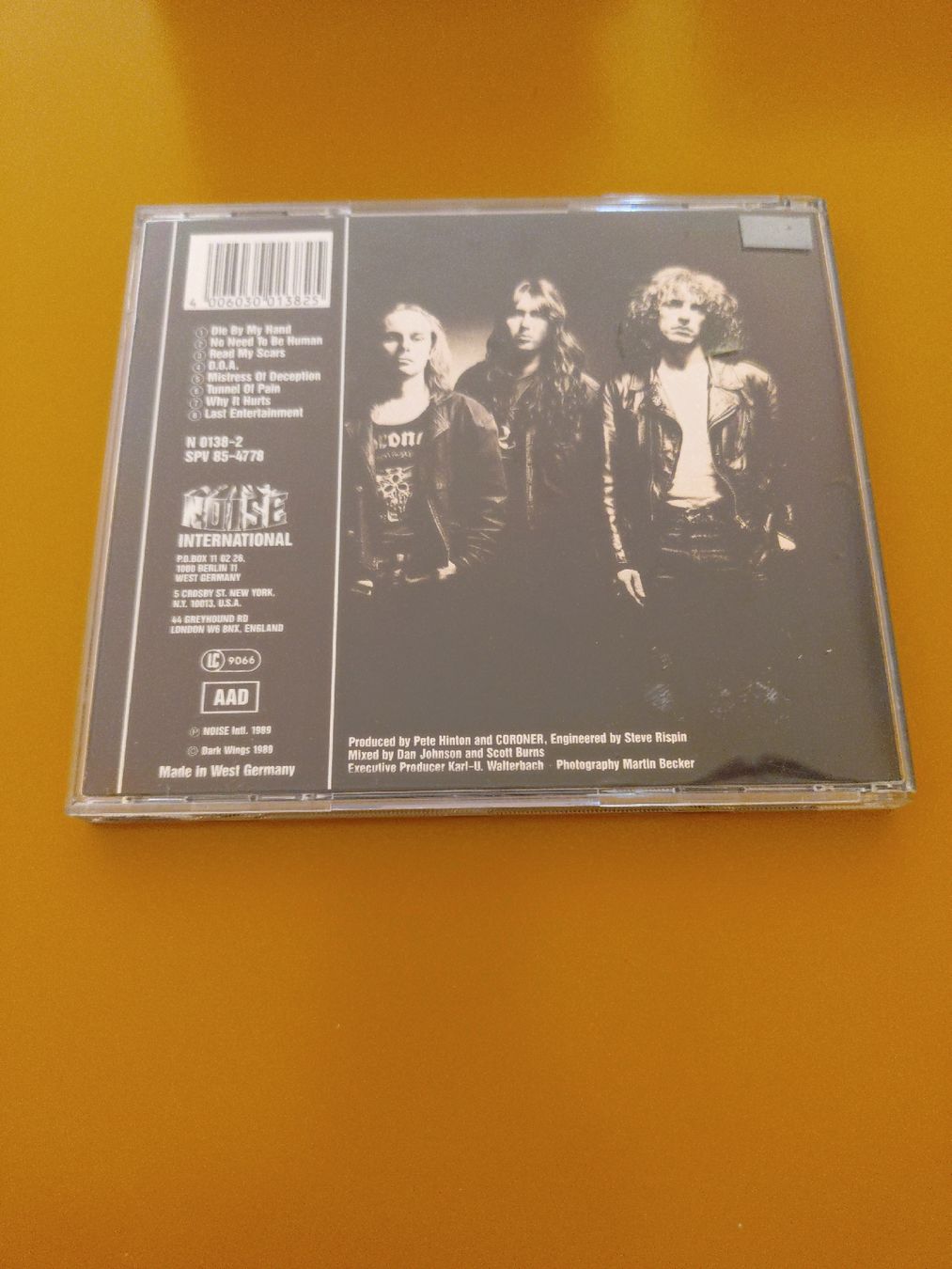 Coroner - No More Color - CD - First pressing!Metal Rarität! (Gebraucht ...