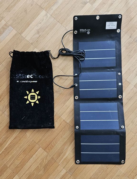 Solarpanel SolarFlex 5V/10W von SIStech (optional:Powerbank) (Gebraucht ...