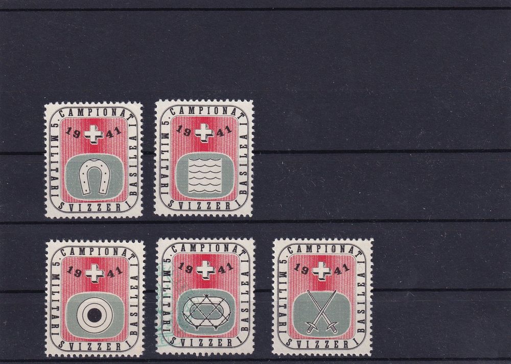 5. Schweizerische Armeemeisterschaften Basel (Neu (gemäss Beschreibung)) in Birsfelden für CHF 5 ...