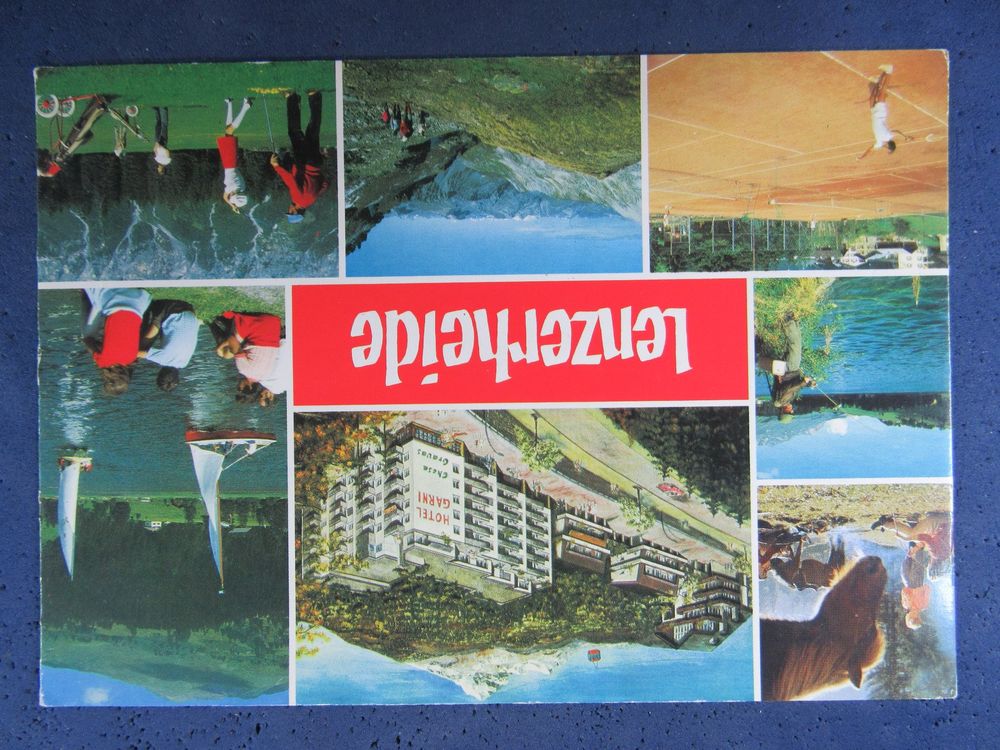 AK LENZERHEIDE TENNIS SEGELN GOLF HOTEL GARNI KL.EINRISS | Kaufen auf Ricardo