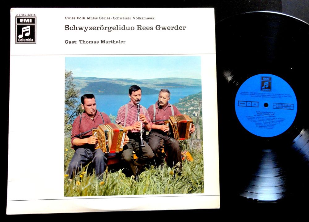 LP SCHWYZERÖRGELIDUO REES GWERDER 1969 SWISS FOLKLORE (Gebraucht) in ...