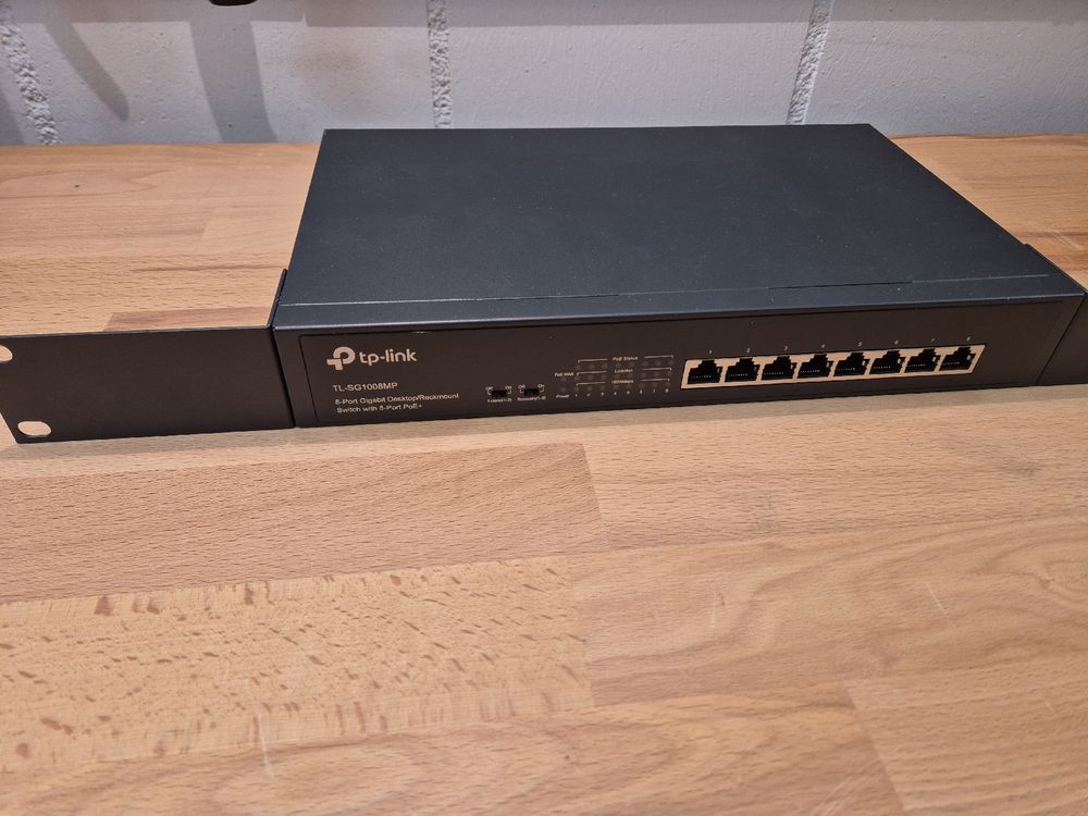 tp-link TL-SG1008MP - 8 Port POE Switch (Gebraucht) in Luzern für CHF ...
