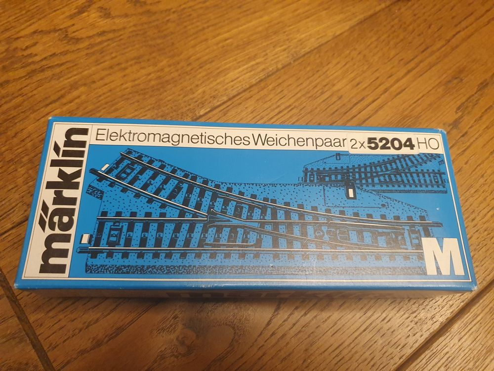 Märklin 5204 Weichenpaar M-Gleis H0 (Gebraucht) in Port für CHF 19 ...