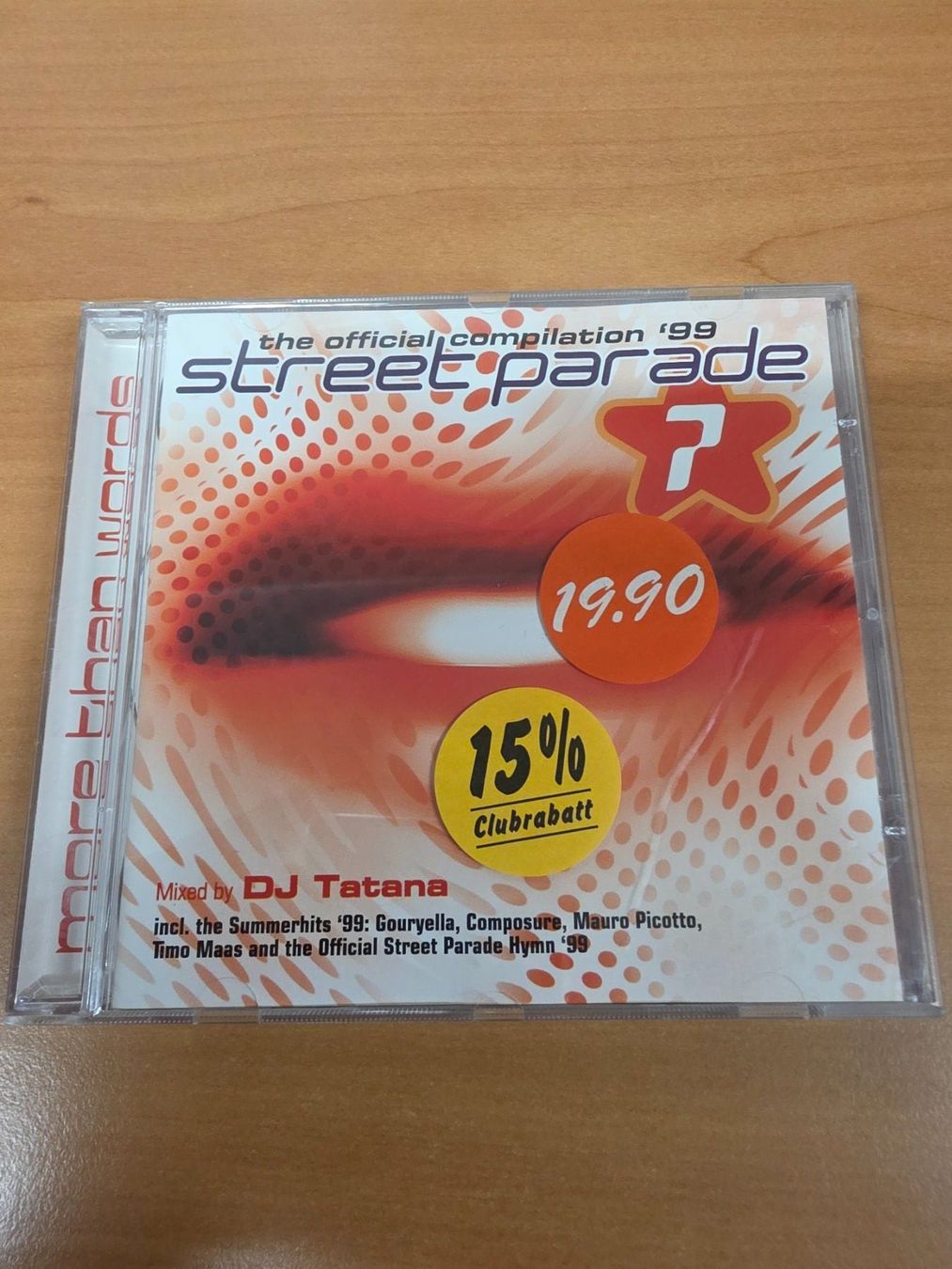 CD, DJ Tatana – Street Parade '99 - The Official Compilation (Gebraucht) in Biberist für CHF 3 ...