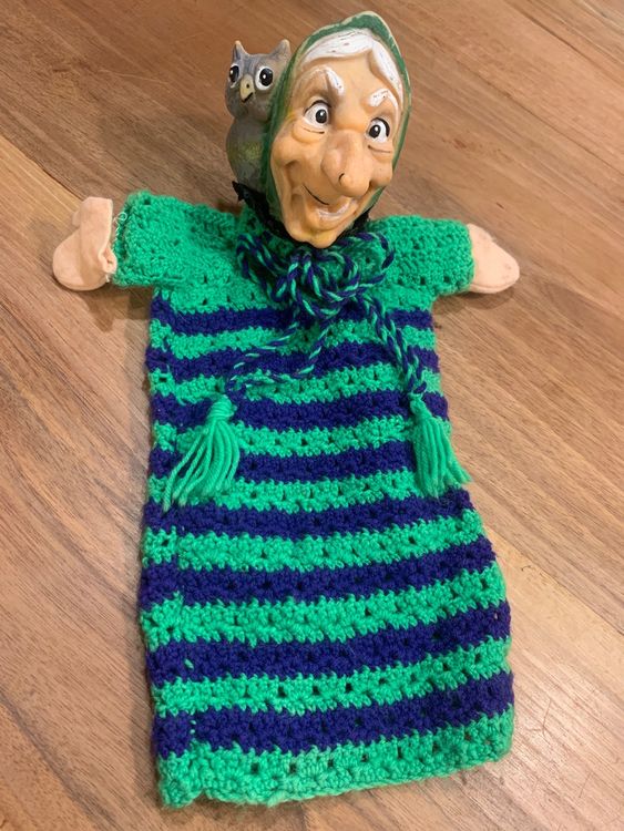 Alte Handpuppe “Hexe mit Eule” (Gebraucht) in Winterthur für CHF 1 ...