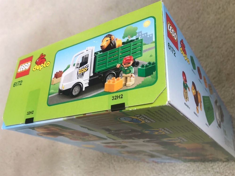 Lego Duplo 6172: Zootransporter mit Figur und Löwe / NEU (Neu und originalverpackt) in ...