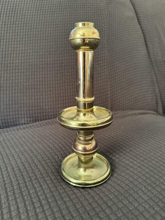 Antiker Kerzenständer Messing Vintage Deko Kerzenhalter | Kaufen auf Ricardo