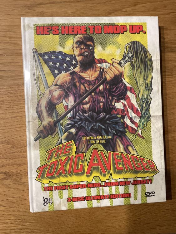 The Toxic Avenger Mediabook Troma DVD NEU&OVP (Neu und originalverpackt ...