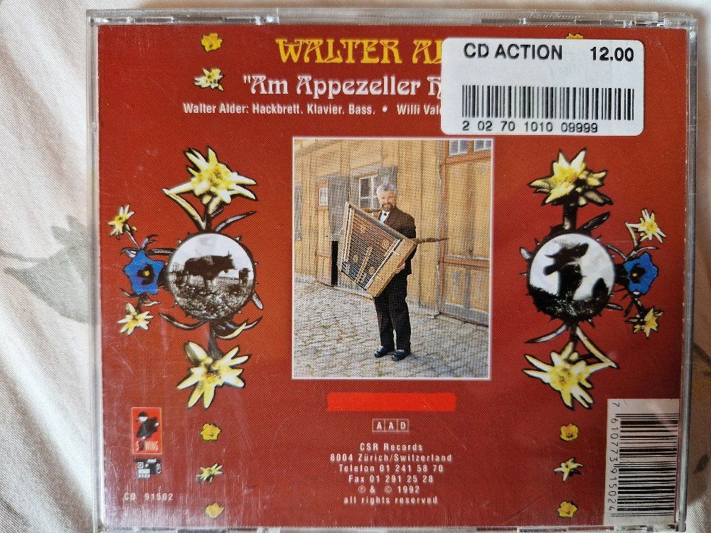 Walter Alder: Am Appenzeller Hackbrett, Vergriffen! (Gebraucht) in ...