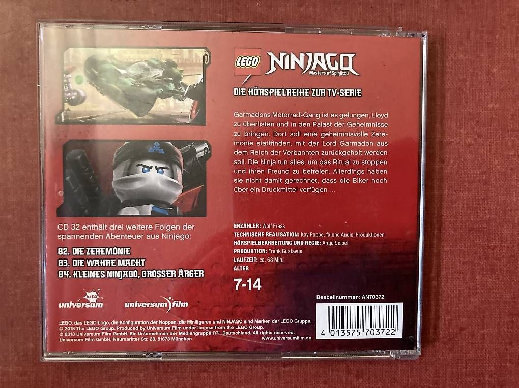Ninjago CD, Lego, 32 (Gebraucht) in Zürich für CHF 5 – nur Abholung auf ...