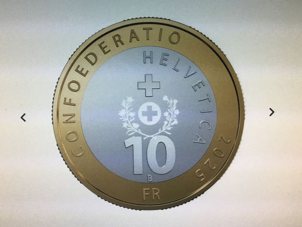 10 Franken 150 Jahre Bundesgericht 2025 ausverkauft Stgl (Neu und originalverpackt) in St ...