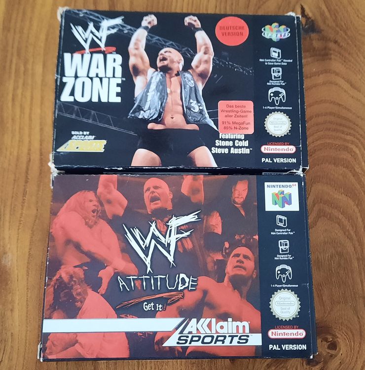WWF Warzone & Attitude Get It Nintendo 64 | Kaufen auf Ricardo