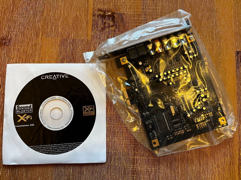 Creative Labs SoundBlaster SB0880 PCIe Soundkarte | Kaufen auf Ricardo