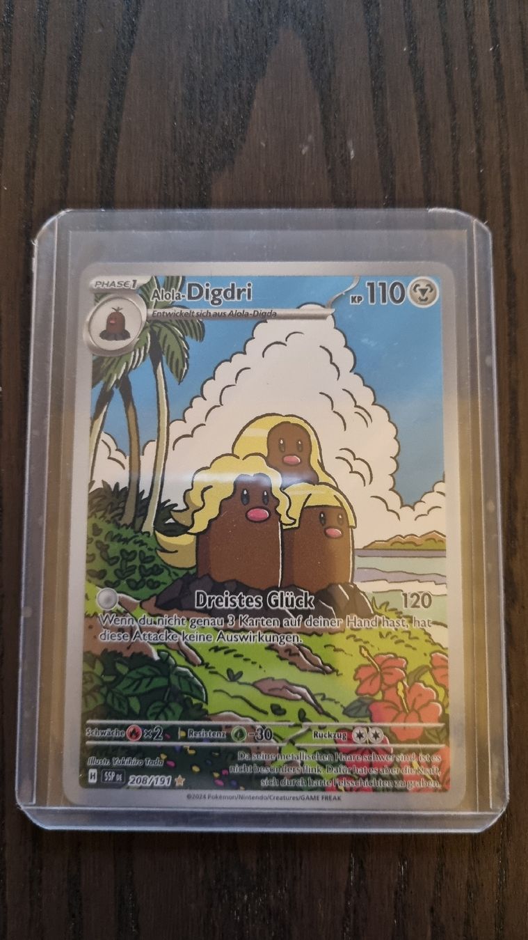 Pokémon Alola-Digdri Surging Sparks 208 - Deutsch Near Mint (Gebraucht ...