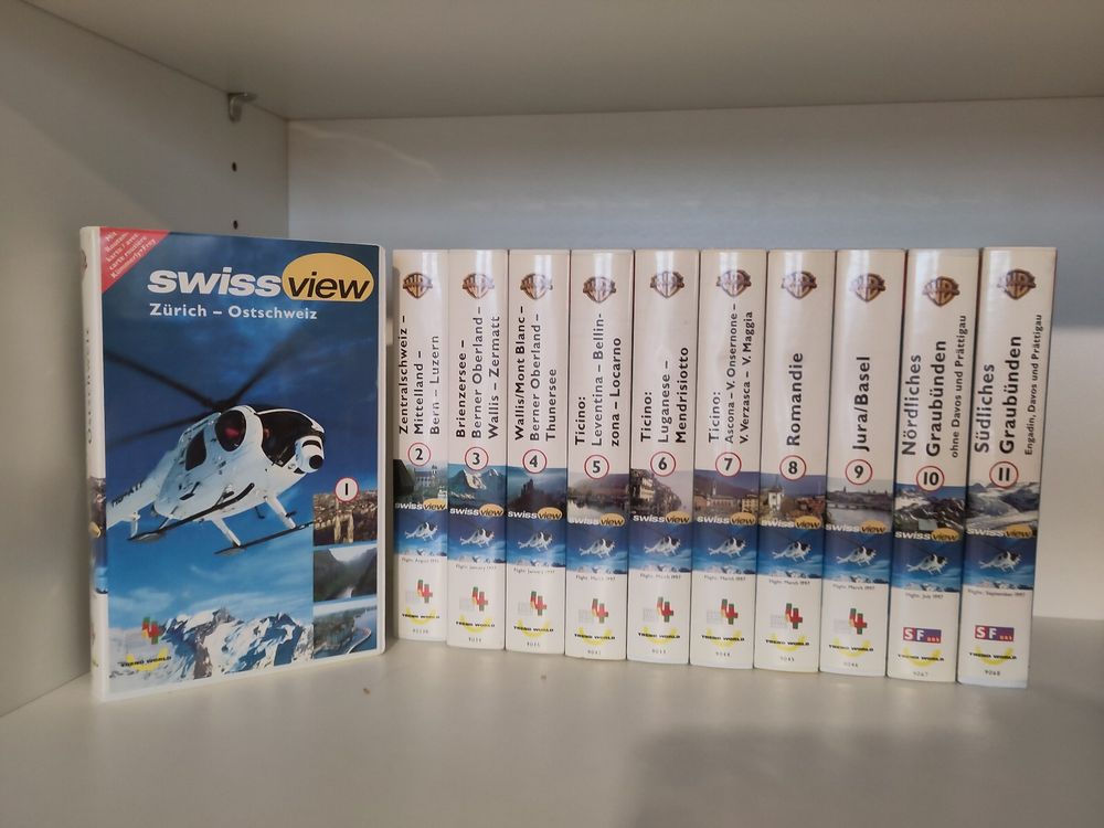 Swissview VHS Kasetten (Gebraucht) in Basel für CHF 20 – mit Lieferung ...