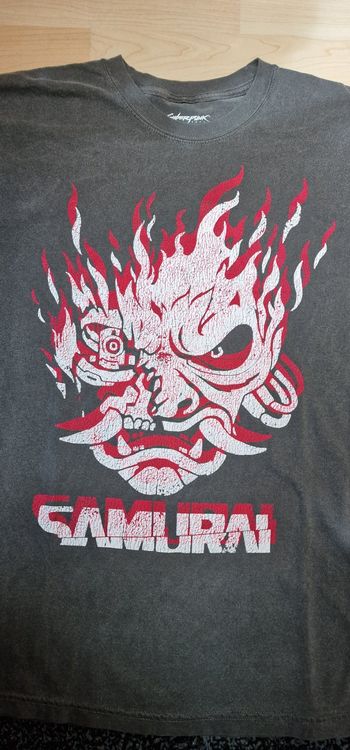 Cyberpunk 2077, Samurai Fan Shirt, Original Merchandize, XL (Neu ...