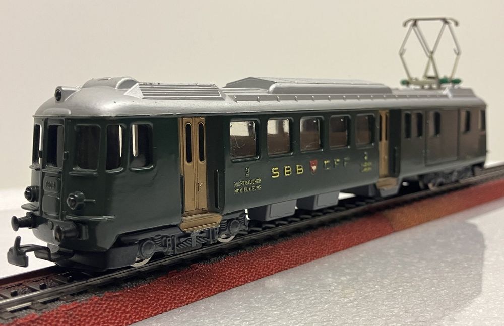 Hag 150 H0 digital = Triebwagen BFe 4/4 1408 SBB - Metall (Neu (gemäss Beschreibung)) in Thun ...