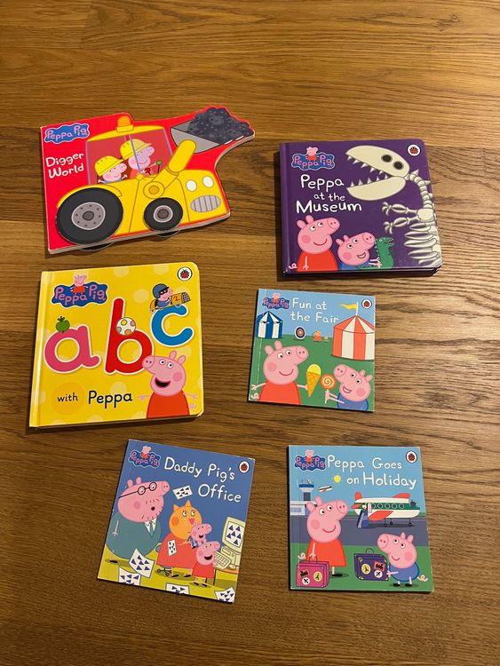 6 x Peppa Pig Books for Kids in English (Gebraucht) in Schlieren für ...