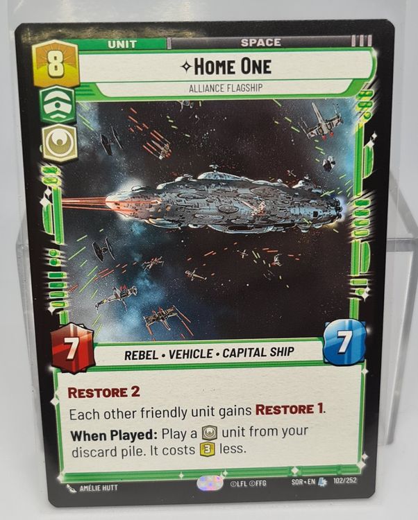 Star Wars Unlimited Home one 102/252 (Neu (gemäss Beschreibung)) in Einsiedeln für CHF 20 – mit ...