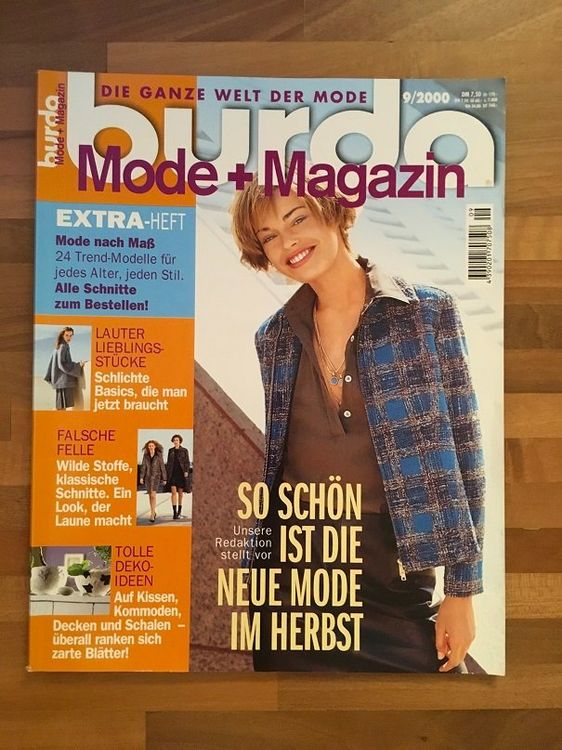 Burda 09/2000 (Gebraucht) in Baden für CHF 6.5 – mit Lieferung auf ...
