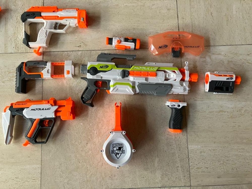 Nerf Modulus+Zubehör | Kaufen auf Ricardo