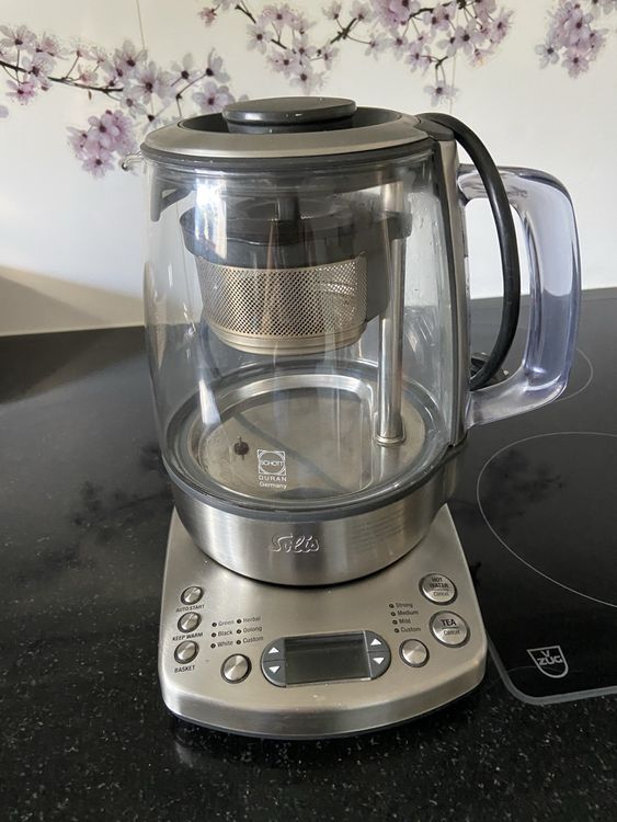 Teekocher Glas Teemaschine Solis Timer | Kaufen auf Ricardo