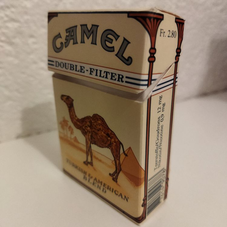 Paquet cigarette Camel double filtre vide vintage (Gebraucht) in Sion ...