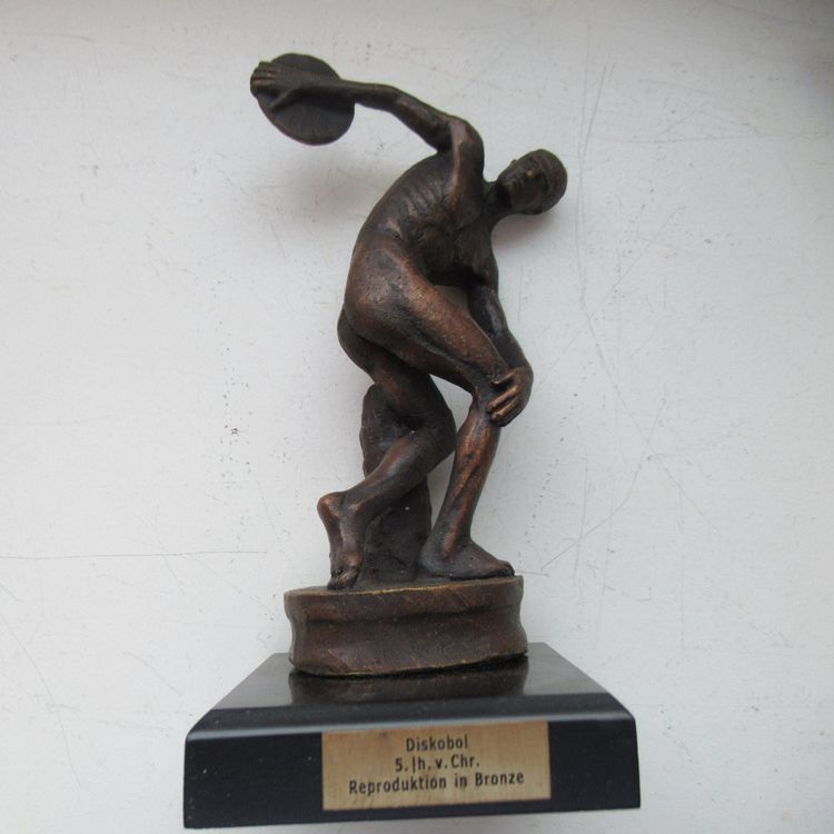 Reproduktion Bronze Diskobol 5.Ih.v.Chr. | Kaufen auf Ricardo