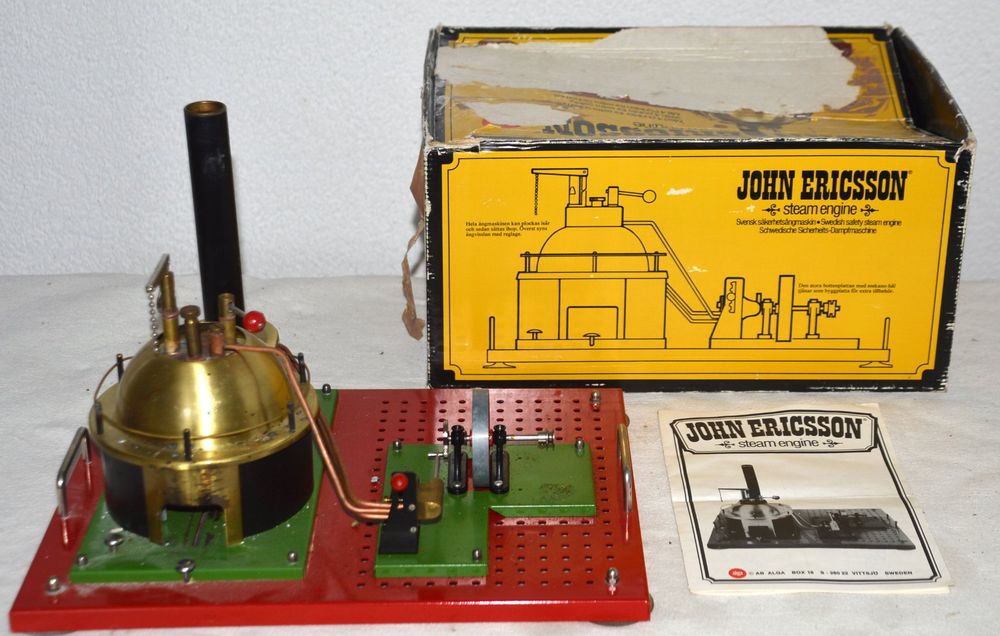 Dampfmaschine Atomkraftwerk usine à vapeur John Ericsson (Gebraucht) in ...