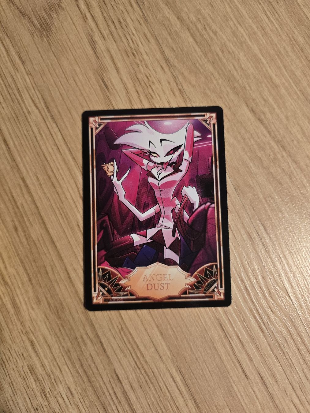 Hazbin Hotel Angel dust Collectable card Season 1 (Neu (gemäss ...