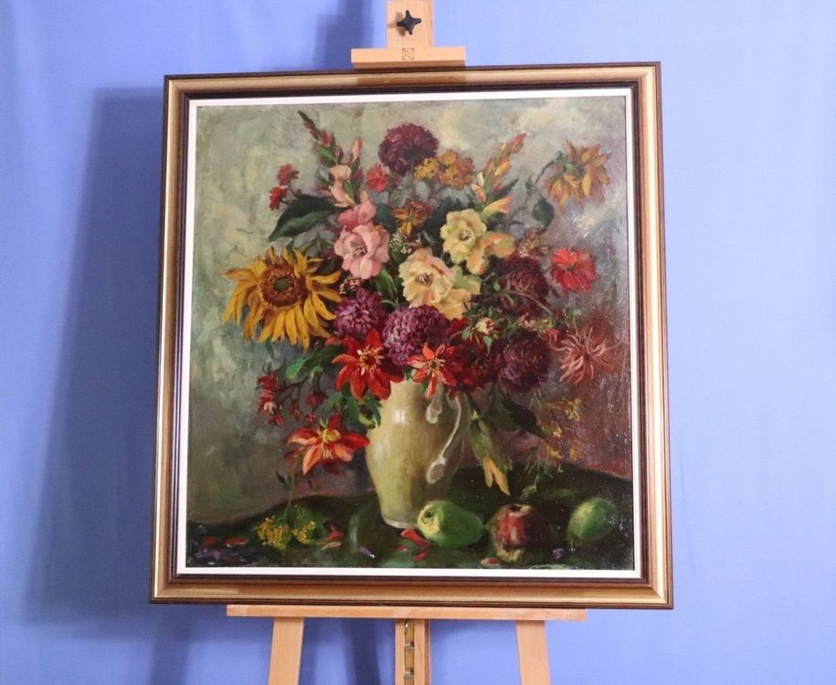 Emile Bressler 1886-1966, Gemälde Blumenstillleben signiert (Gebraucht) in Zug für CHF 189 – nur ...