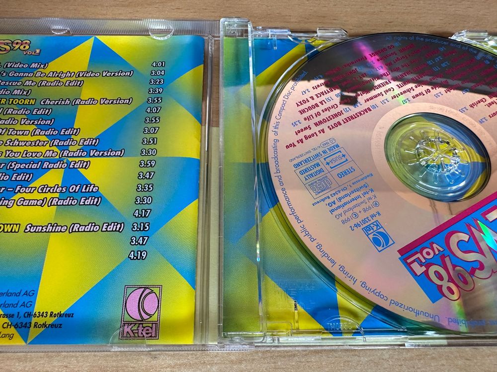 Various – Hit News 98 Vol. 1 (Gebraucht) in Rikon im Tösstal für CHF 8. ...