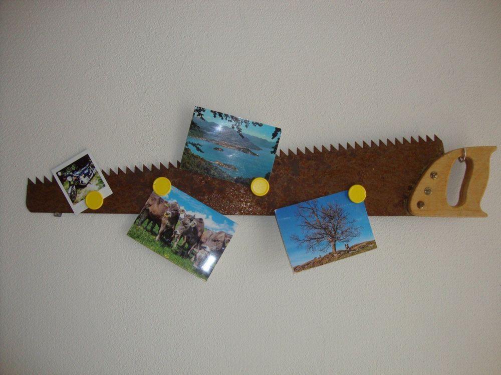 Antike Säge als Pinnwand/für Fotos usw. | Kaufen auf Ricardo