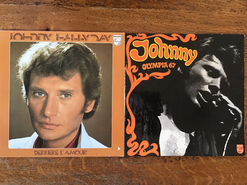 Lot 2 LP Johnny Hallyday | Kaufen auf Ricardo