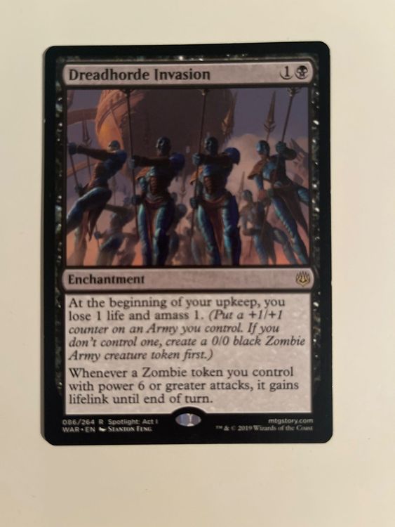 1 x Dreadhorde Invasion - Magic: The Gathering - MtG | Kaufen auf Ricardo