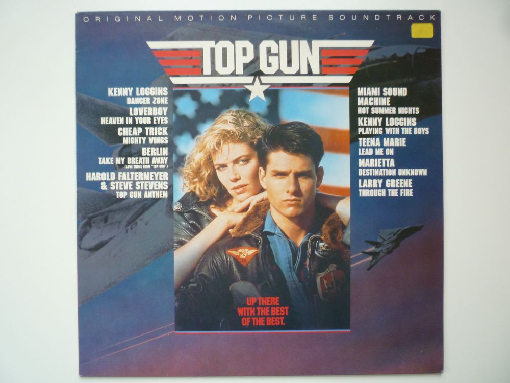 LP - Top Gun Soundtrack 80er - schöner Zustand - Tom Cruise (Gebraucht ...