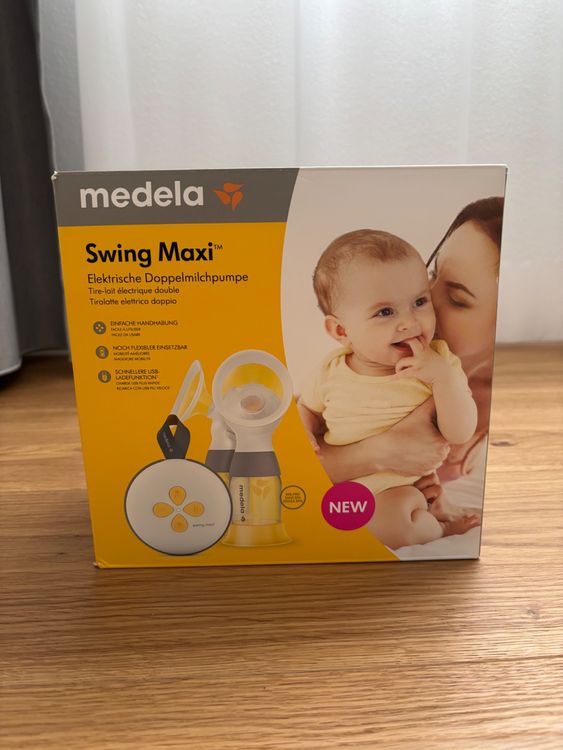 Medela Elektrische Doppel-Milchpumpe New Swing Maxi (Gebraucht) in Wil SG für CHF 60 – nur ...