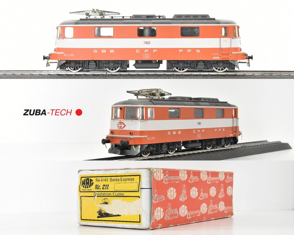 HAG 211 E-Lok Re 4/4 II Swiss Express SBB H0 GS Analog OVP (Gebraucht) in St. Gallen für CHF 90 ...