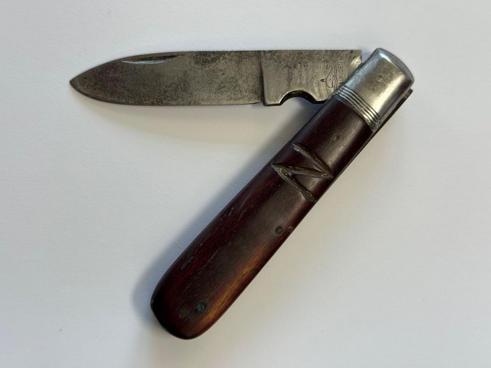 Couteau de poche fabrication Richartz Solingen Wehrmacht (D'occasion) à ...