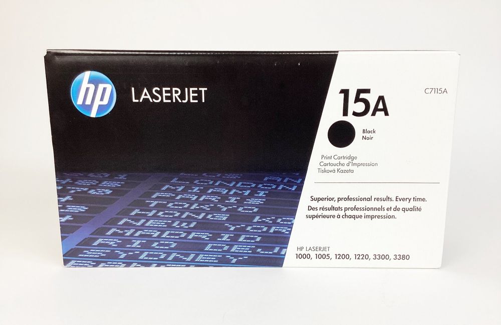 HP Druckerpatrone LASERJET 15A schwarz C7115A | Kaufen auf Ricardo