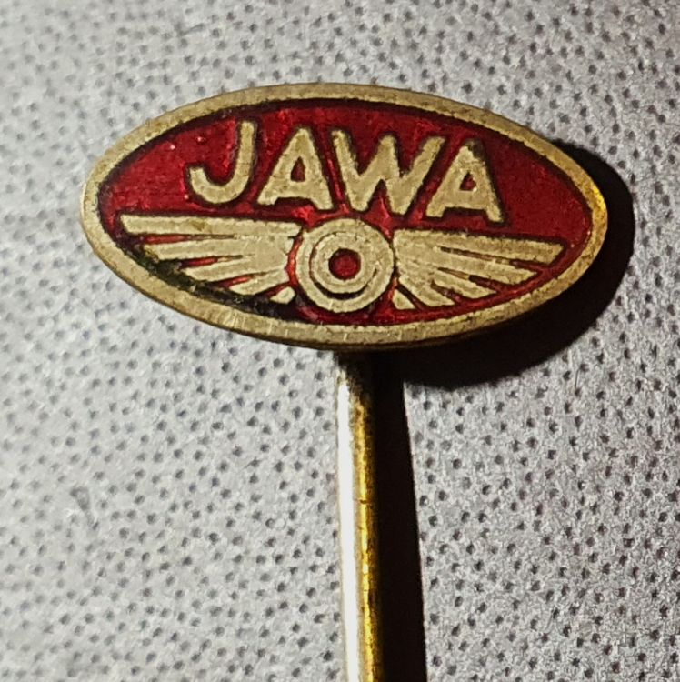R405 - Alte Anstecknadel JAWA Motorrad CZ Logo 1950/60er (Gebraucht) in ...
