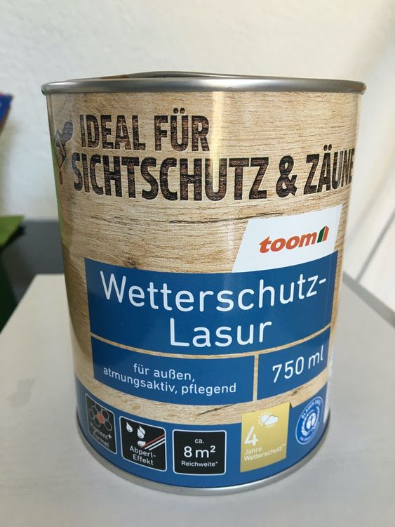 Wetterschutz Lasur aussen 750 ml Lärche (Neu (gemäss Beschreibung)) in Thun für CHF 5 – mit ...