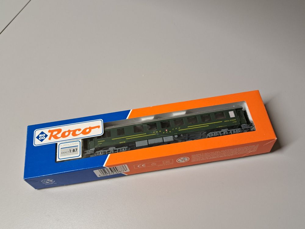 SBB Speisewagen von Roco 44877 in Originalverpackung HO (Gebraucht) in ...