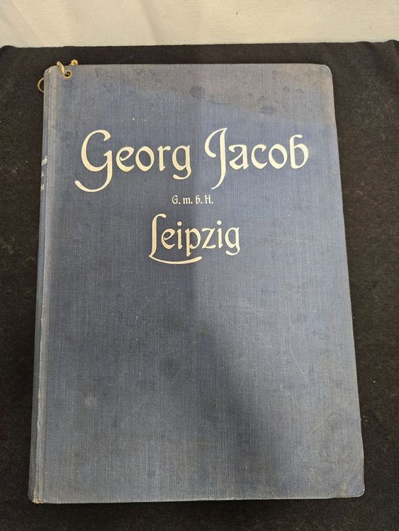 Antike Katalog Werbung Georg Jacob Leipzig | Kaufen auf Ricardo