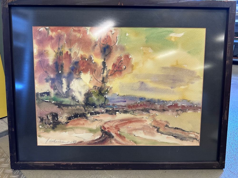 3x Aquarelle Von Hans Niederhauser(* 1930) (Gebraucht) in Strengelbach für CHF 10 – mit ...