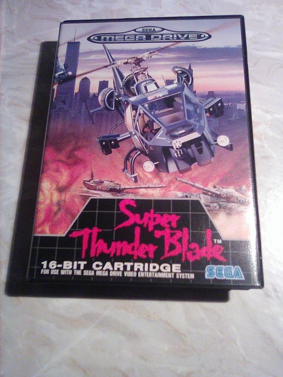Sonic the Hedgehog and Super Thunder Blade for MegaDrive PAL (Gebraucht ...