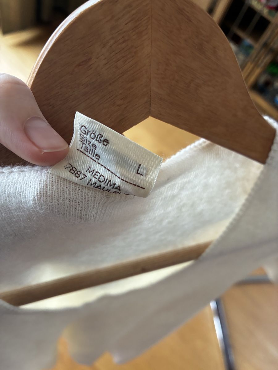 Vintage Medima Angora Wool poliacryl Blend Top, Size L (Gebraucht) in ...