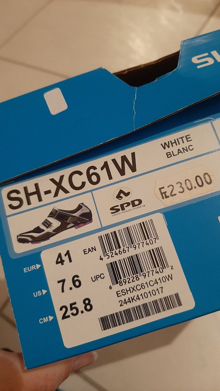 R J) Shimano Schuhe Veloschuhe Gr. 41 Neu (Neu (gemäss Beschreibung ...