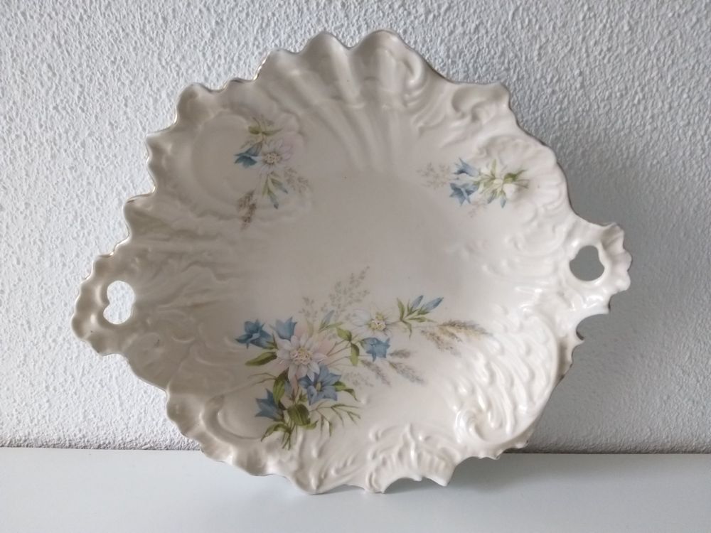 C.T. CARL TIELSCH ALTWASSSER Assiette / Teller (1890-1909) (D'occasion ...