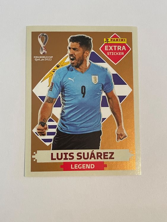 Wm panini 2022 Extra Sticker luis Suárez (Neu und originalverpackt) in ...
